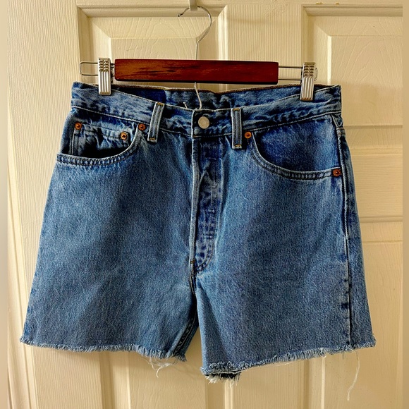 Levi's | Shorts | Levis High Waisted 5 Denim Button Fly Shorts | Poshmark